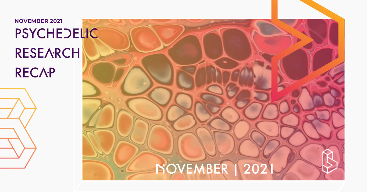 Psychedelics Research Recap November 2021 - Blossom