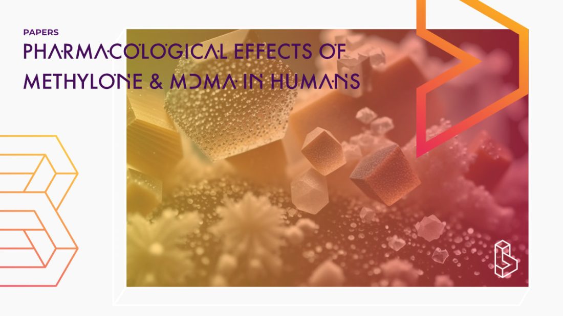 Pharmacological effects of methylone and MDMA in humans