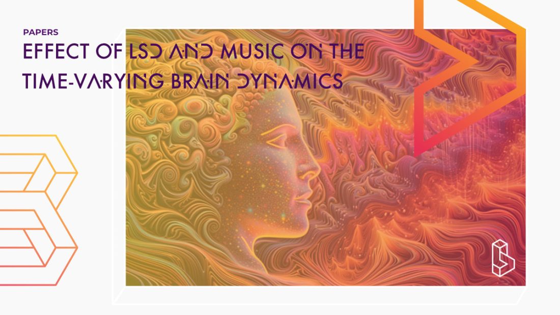 Effect of LSD and music on the time-varying brain dynamics