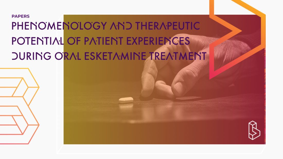 Phenomenology and therapeutic potential of patient experiences during ...
