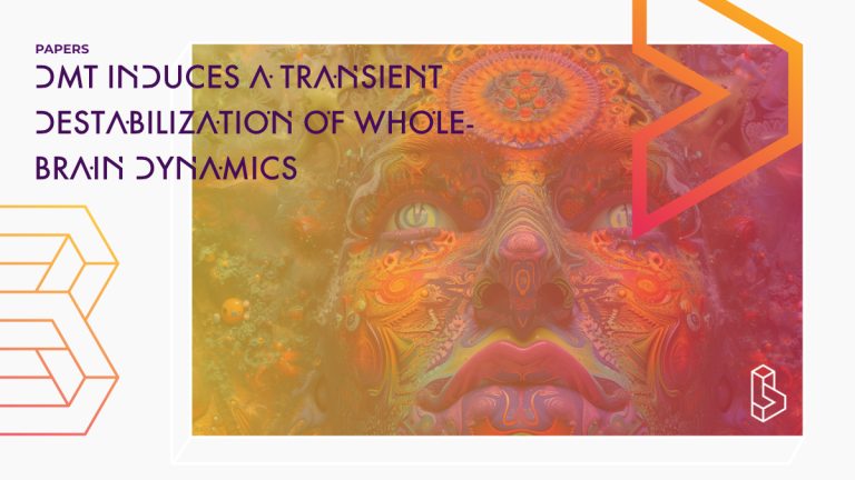 Transient destabilization of whole brain dynamics induced by N,N ...