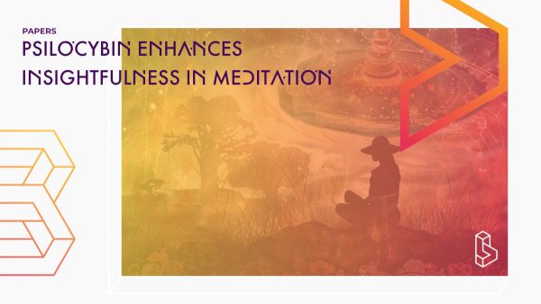 Psilocybin enhances insightfulness in meditation: a perspective on the ...