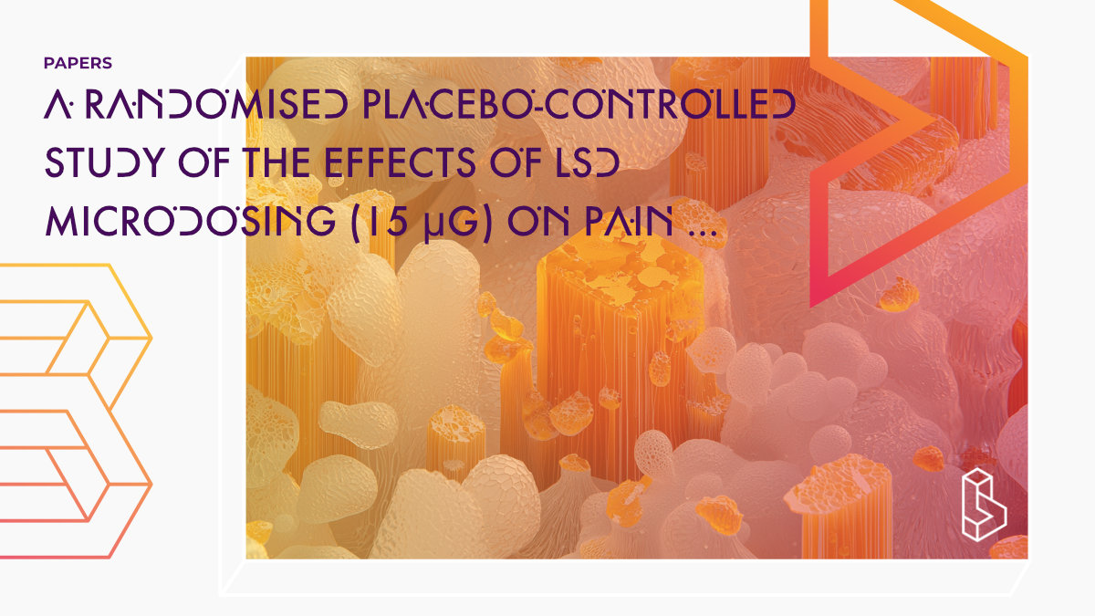 A randomised placebo-controlled study of the effects of lysergic acid diethylamide microdosing ...
